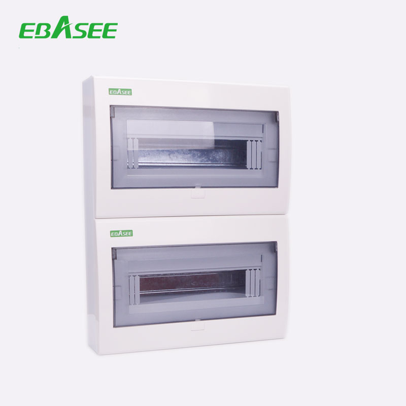 Panel Mount 18-way Distribution Box - Plastic Circuit Breaker Enclosure ...