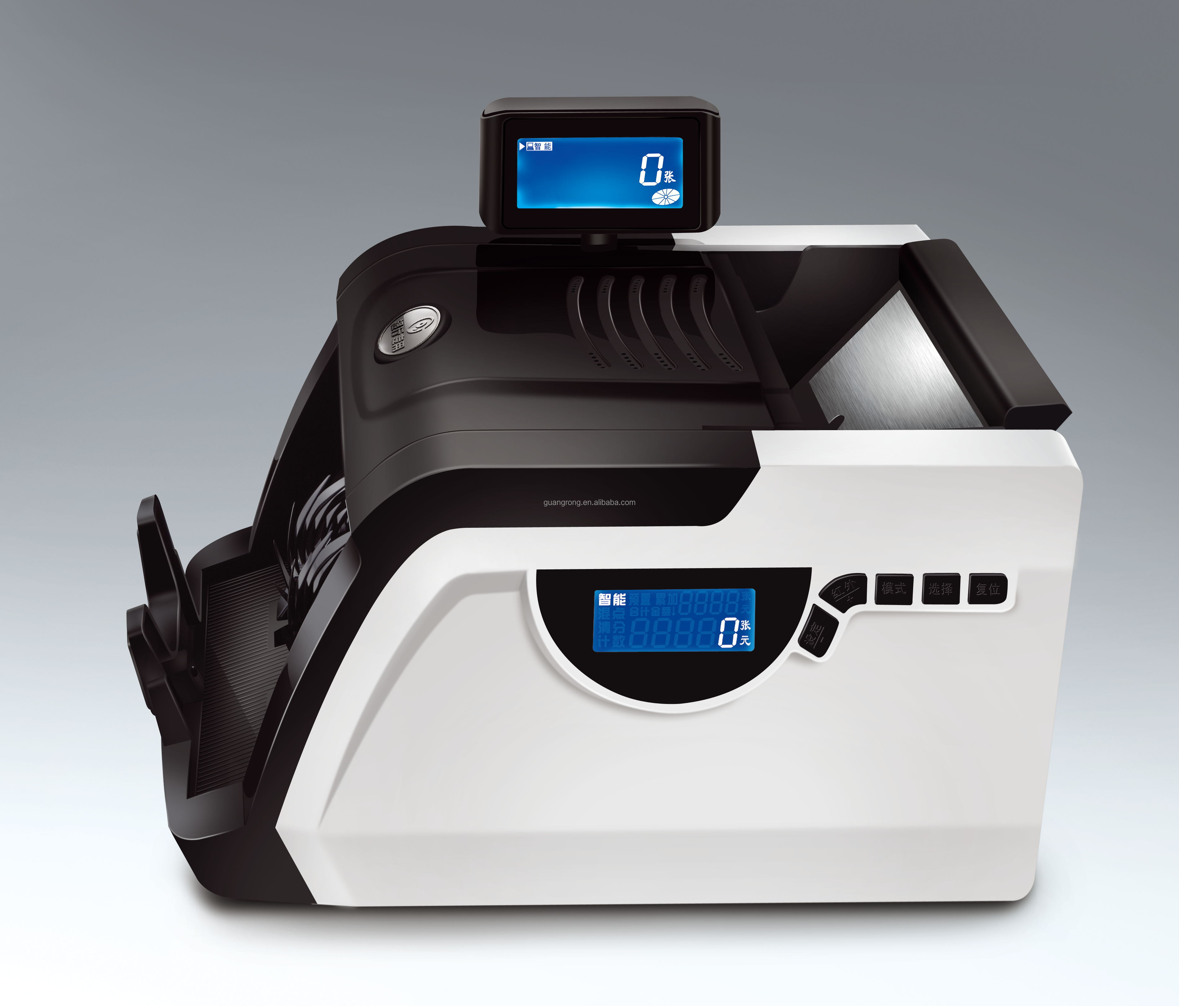 110-220v Portable Double Screen Bill Counter Money Checker Currency ...