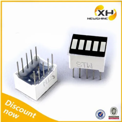 5 Segment 8 Segment 10 Segment Multi-colors Newshine Multi Colour Led Bar Graph Array, High ...