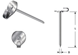 Metal Fasteners And Insulation Supports For Spindle Hangers, High ...