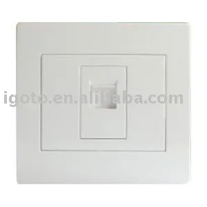 Rj45 Europe Type Data Network Power Socket Outlet, High Quality Rj45 ...