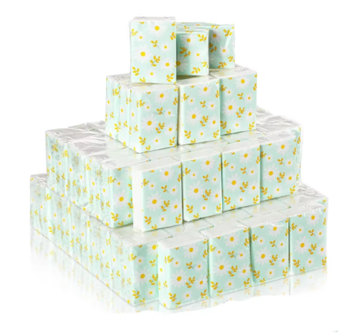 Virgin Wood Pulp Mini Pocket Tissue Handkerchief Paper, High Quality ...