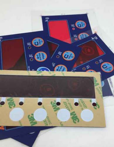 Transparent Red Window For Pcb Membrane Overlay, High Quality ...