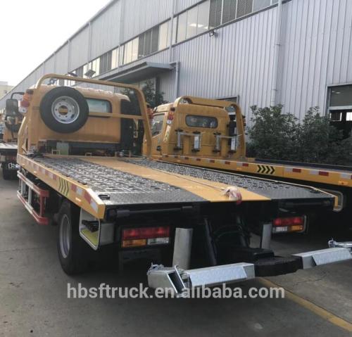 Japan 10ton Flatbed Tow Trucks With Wrecker Under Lift, High Quality ...