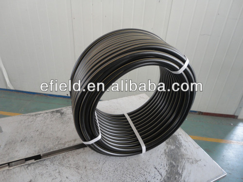 Buttwelded Gas Pipe Pe-al-pe (black With 3 Yellow Stripes), High ...