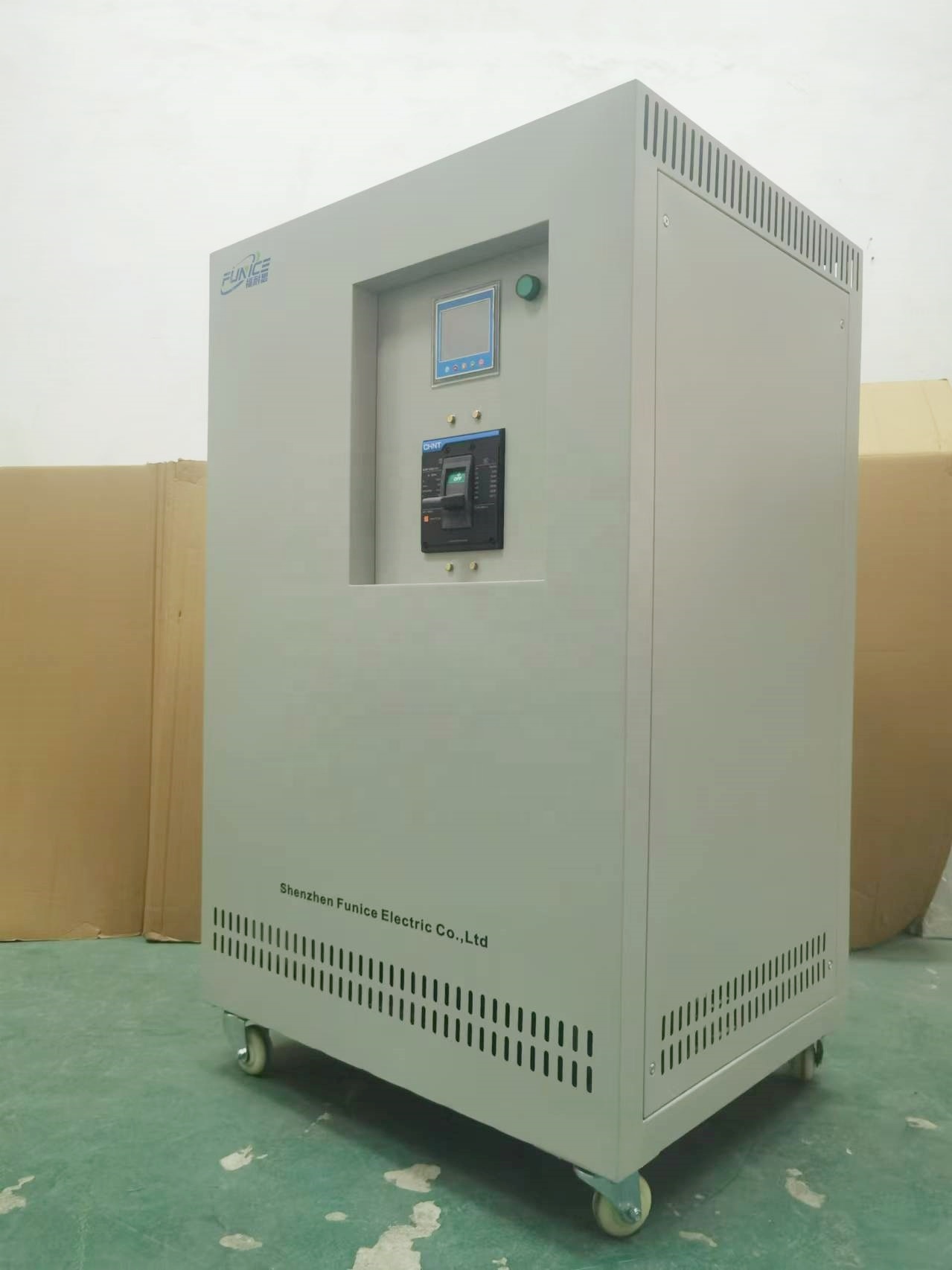 300kva Three-phase Scr Static Voltage Stabilizer 304-456v Input 380v ...