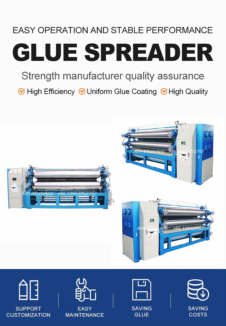 Pneumatic 8ft Glue Spreader: Woodworking Machinery For Plywood Veneer ...