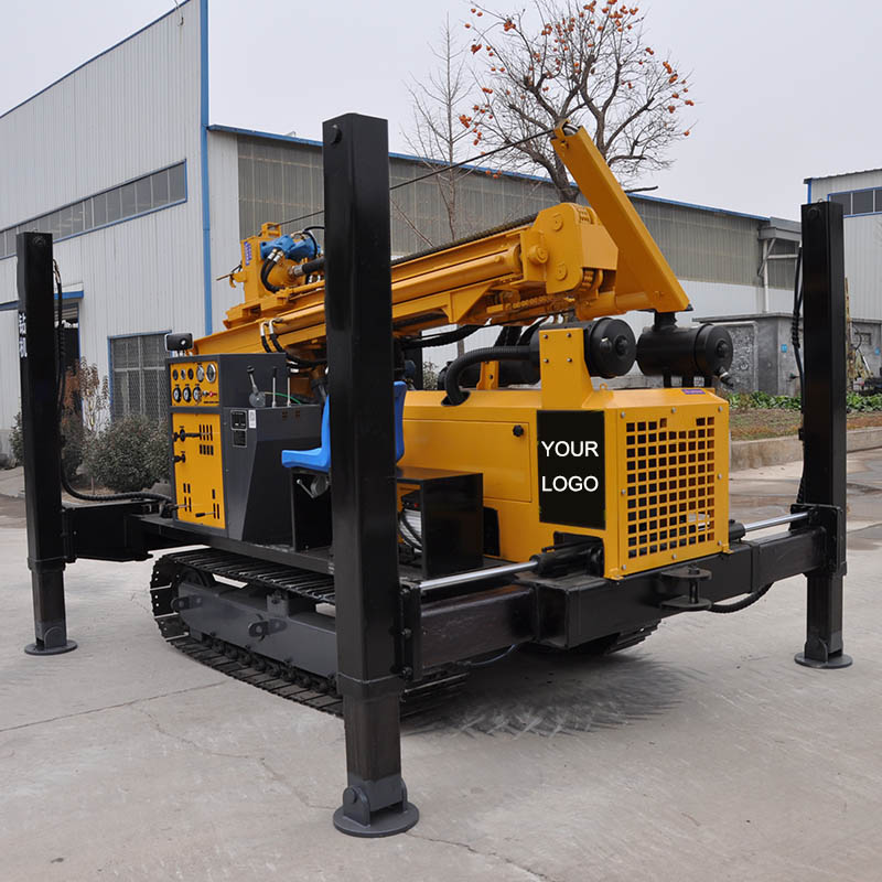 200 Meters Water Well Borehole Drilling Rig - New Design Hydraulic Core ...
