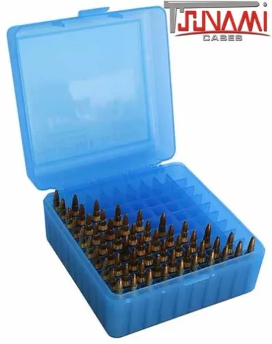 9mm Ammunition Plastic Ammo Box 100 Round Ammo Can Bulk Ammo (tb-907 ...