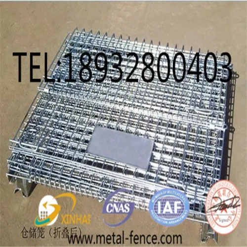 Foldable Warehouse Storage Cages, High Quality Foldable Warehouse ...