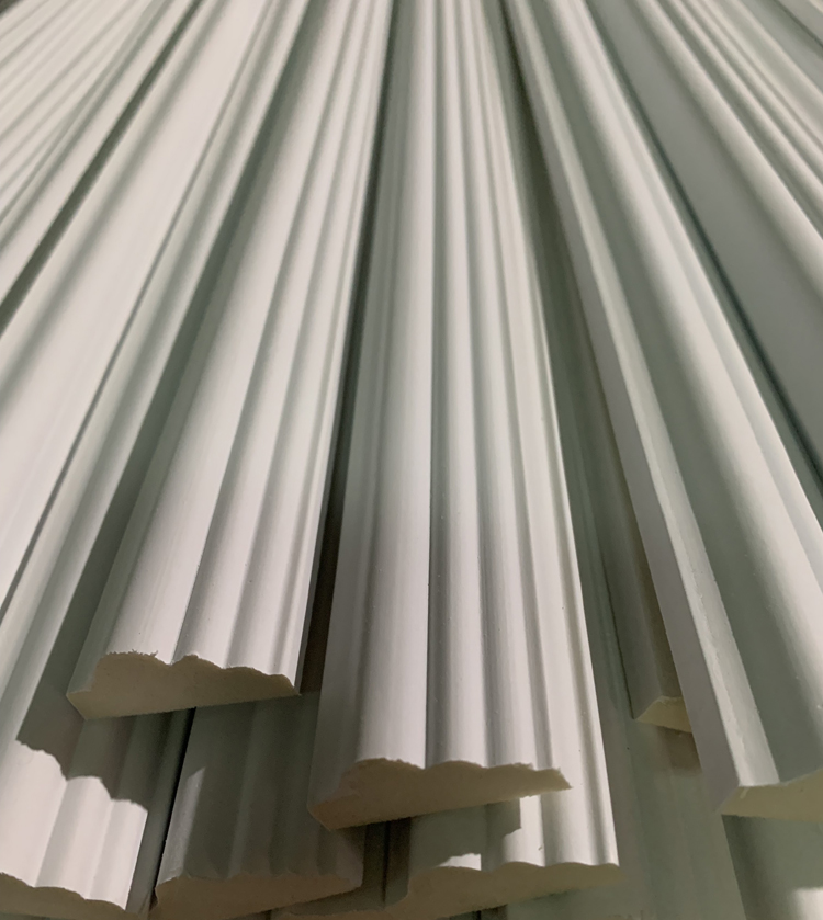 Pp420 Polyurethane Decorative Chair Rail Rail Molding For Wall Strim ...