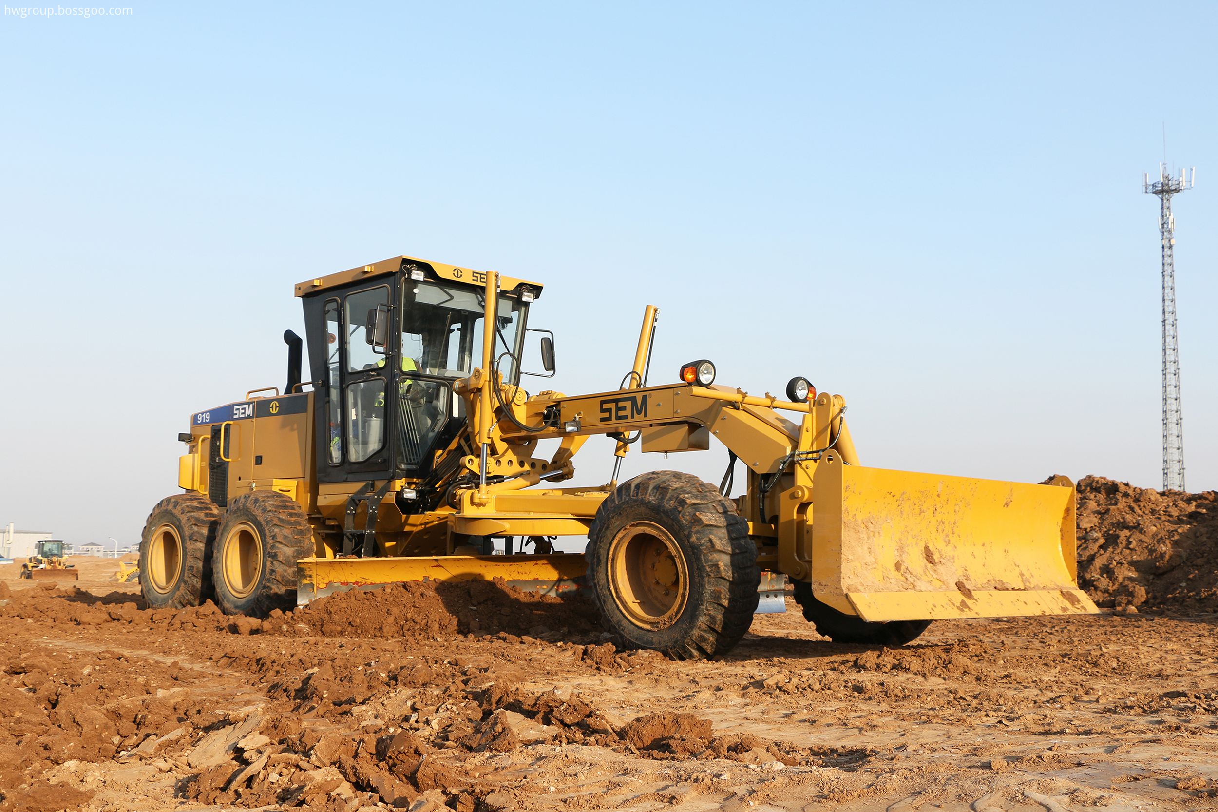 Motor Grader 190hp Sem919 Dengan Harga Kompetitif, kualitas tinggi ...