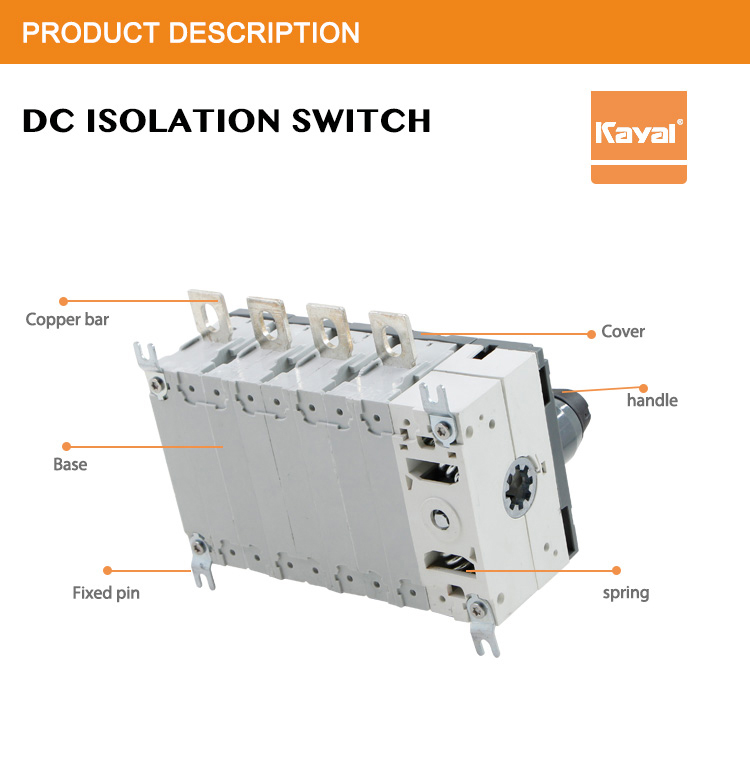 Kayal Ip67 Industrial Isolator Rotary Changeover Switch, High Quality ...