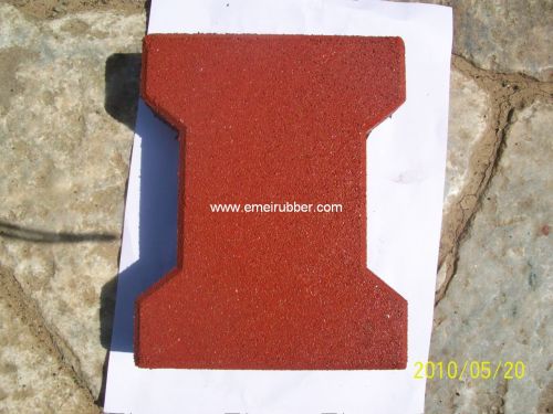 Rubber Interlock Paving Blocks, High Quality Rubber Interlock Paving ...