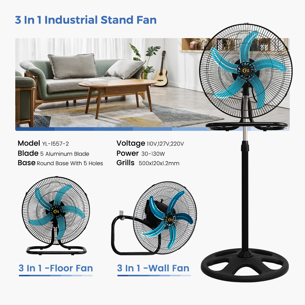 High Speed 12 Inch Stand Fan 110v/220v Ac Electric Pedestal Fan, High ...