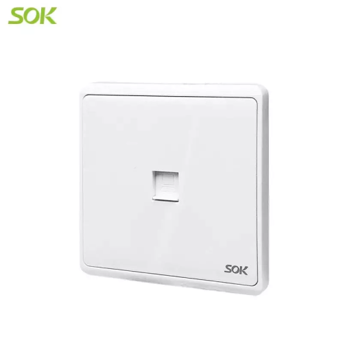 Stopkontak Soket Lan Rj45 Soket Dinding Listrik Putih, kualitas tinggi ...