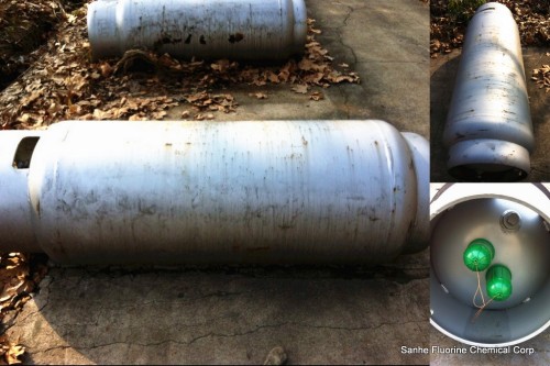 Wholesale Ton Tank R134a Refrigerant, High Quality Wholesale Ton Tank ...