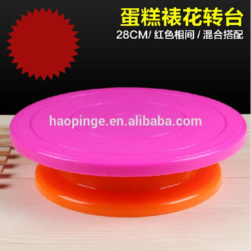 Cake Turntable Plastic Rotating Revolving Cake Turntables, High Quality ...