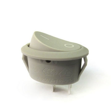 Round Rocker Electronic Switch 12a 250v, Spst Power Switch, High ...