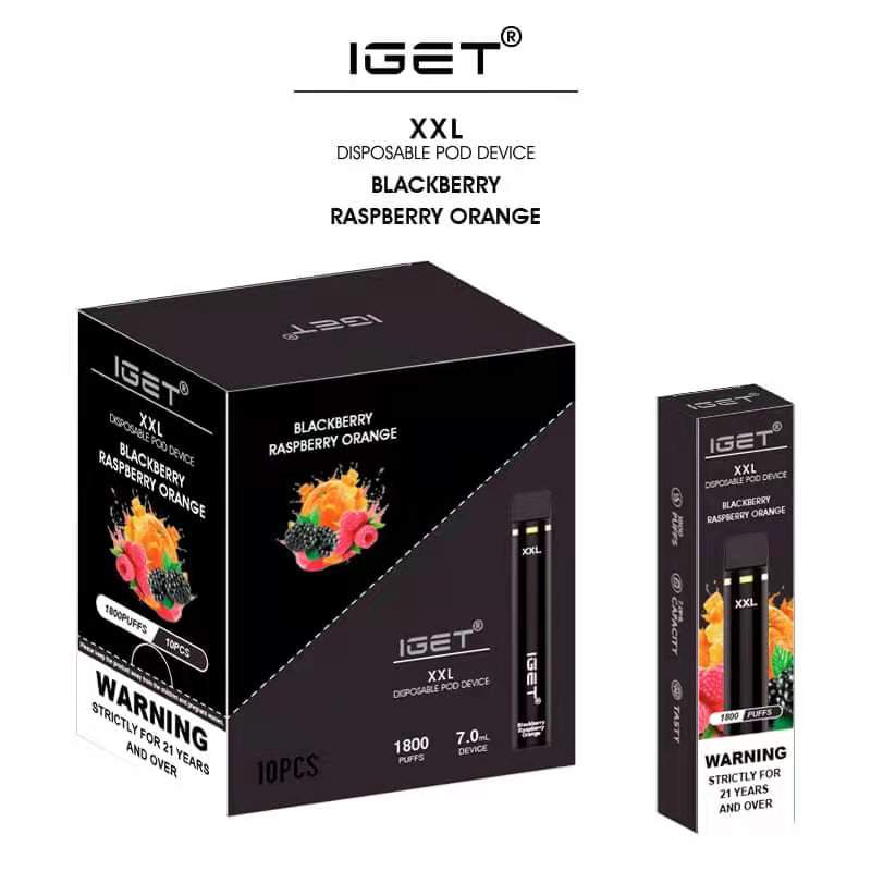 Iget Xxl 1600 Disposable Vape Device Pods, High Quality Iget Xxl 1600 ...