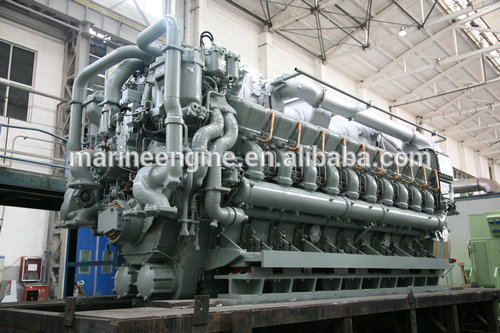 Mtu Marine Diesel Engine, 396 Series And 956 Series Range From 680 ...