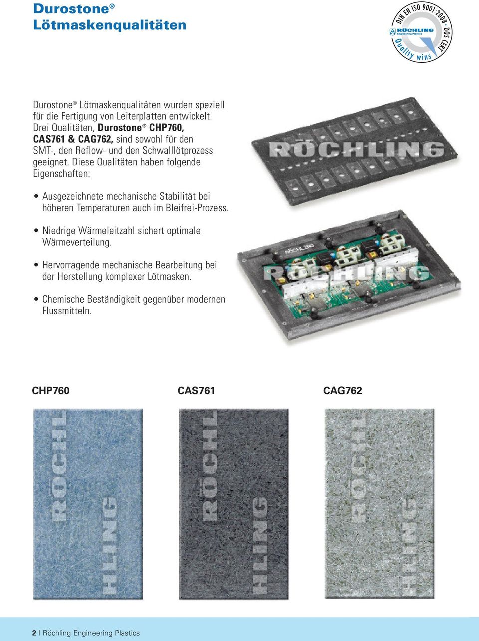 Durostone® PCB Solder Pallet Materials