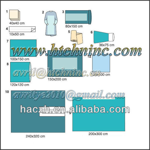 Disposable Sterile Hip Drape Pack,hip Drape Pack, High Quality ...