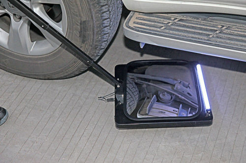 Gp-911 Round Security Car Inspection Mirror , Under Vehicle Mirror 27cm ...