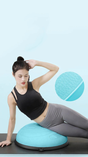 Floating Classic Fitness Hemisphere Balls Extra Thick High Quality Yoga ...