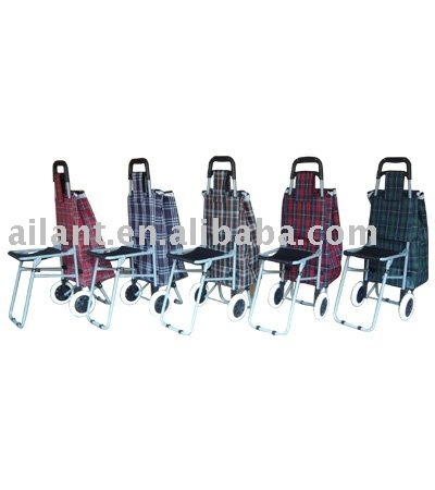 Shopping Trolley With Chair, High Quality Shopping Trolley With Chair ...