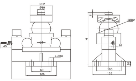 10t 20t 30t Weighbridge Truck Scale Load Cell, High Quality 10t 20t 30t ...