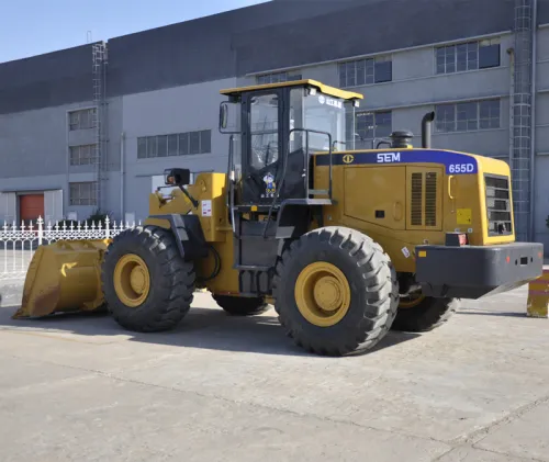 Wheel Loader Sem655d 5 Ton Dengan Mesin Cummins, kualitas tinggi Wheel ...
