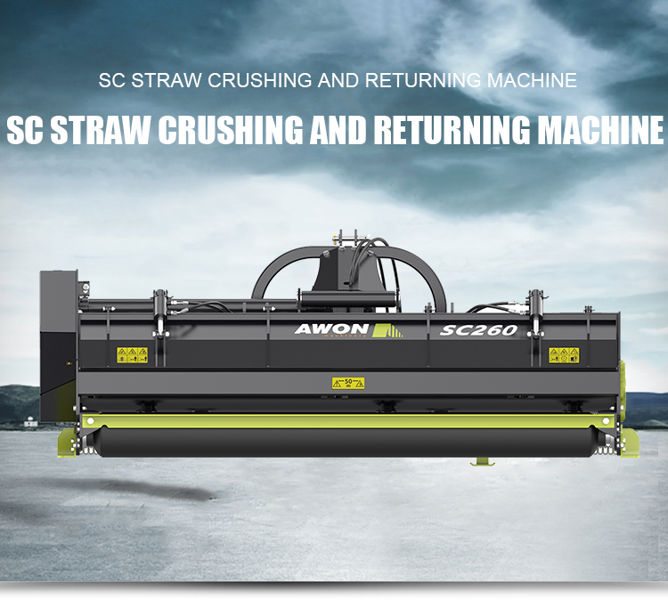 Awon Sc280 Hydraulic Maize Rape Grain Stubble Stalk Shredder Chopper ...