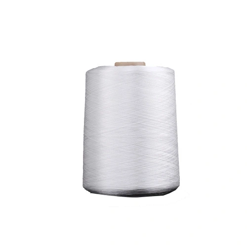 Raw White Polyester Embroidery Thread on cone China Manufacturers ...