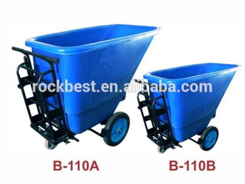 Outdoor Garbage Tilt Container Cart, High Quality Outdoor Garbage Tilt ...