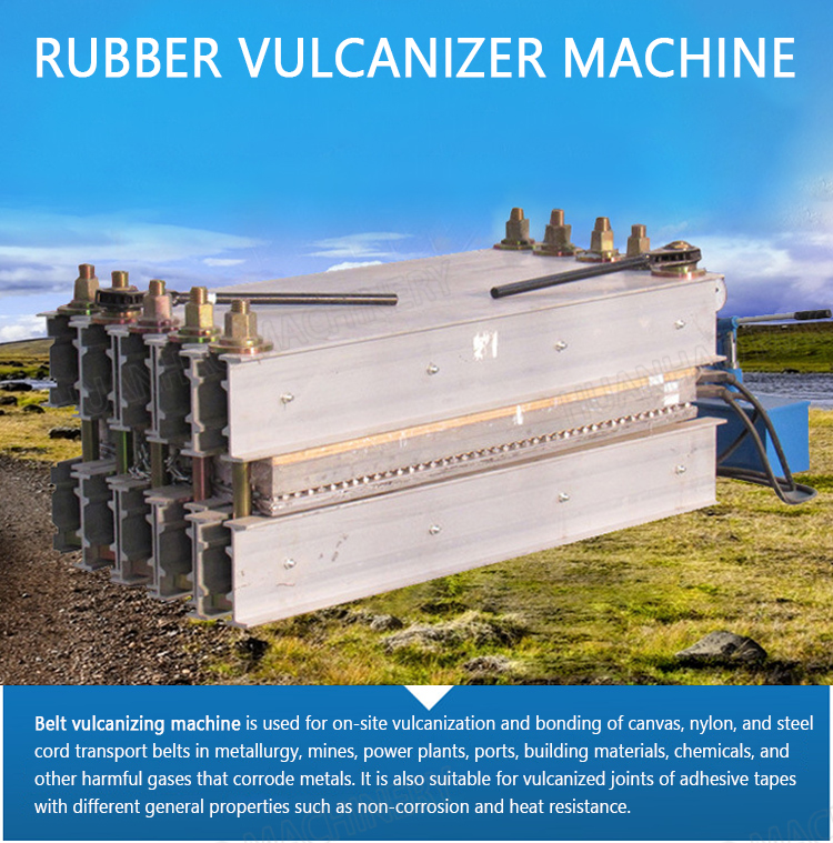 Light Weight Rubber Conveyor Belt Vulcanizing Machine, High Quality ...