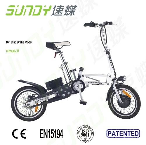 16inch Portable Li-ion Battery Mini Bike With Kenda Tyre, Bossgoo.com의 ...