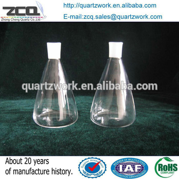 Chemistry Laboratory Use Quartz Reagent Bottle Apparatus, High Quality ...