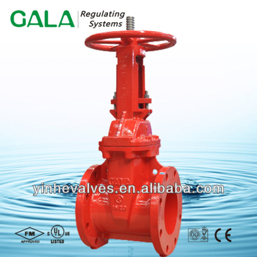 Os&y Ff Flanged Gate Valve Ul/fm, High Quality Os&y Ff Flanged Gate ...