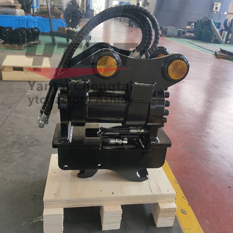 180 Degree Tilt Hydraulic Quick Hitch For Mini Excavator, High Quality ...