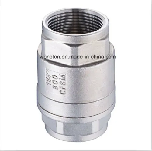 H12 Stainless Steel Vertical Spring Loaded Check Valve, High Quality ...