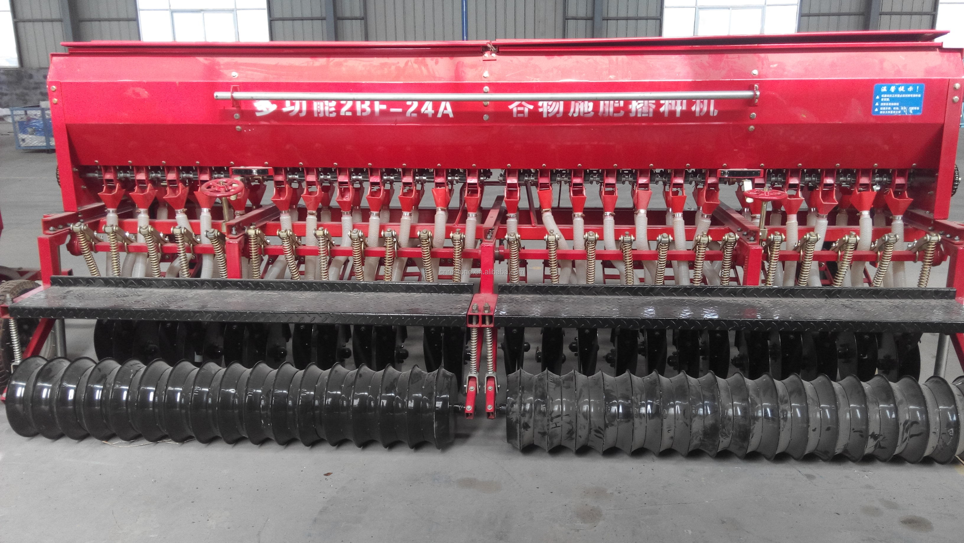 2bfx Series 16-24 Row Tractor Disc Wheat Seeder Planter With Fertilizer ...