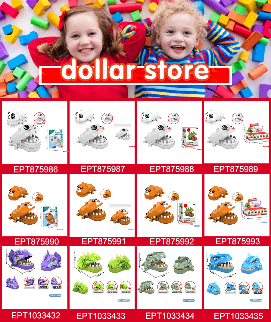 1 Dollar Items: Fun Shark Teeth Dentist Game And Toy For Biting Finger ...