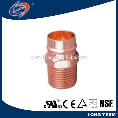 Copper Pipe Fitting/adapter Solder Screw Ring, High Quality Copper Pipe ...