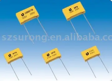 Metalized Polypropylene Film Capacitors With Epoxy Resin Coating And ≤0 ...