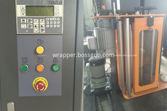 New Plc Auto Top Plate Pallet Stretch Wrapper, High Quality New Plc ...