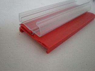 Transparent Extruded Plastic Shapes Supermarket / Store Pvc, High ...