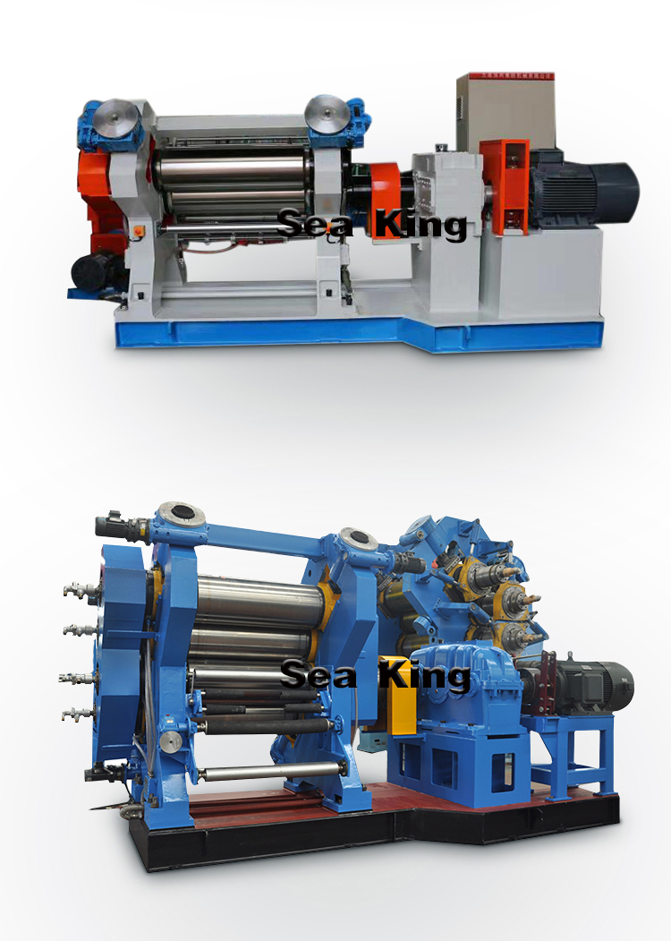 Three Roll Rubber Calender Textile Calendering Machine, High Quality ...