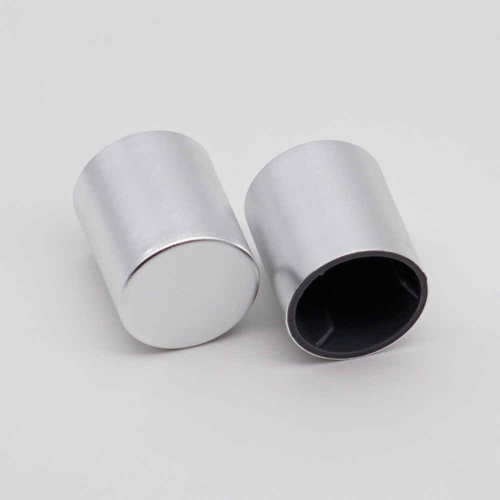 Cylinder Silver Perfume Aluminum Cap With Plastic Inner, High Quality ...