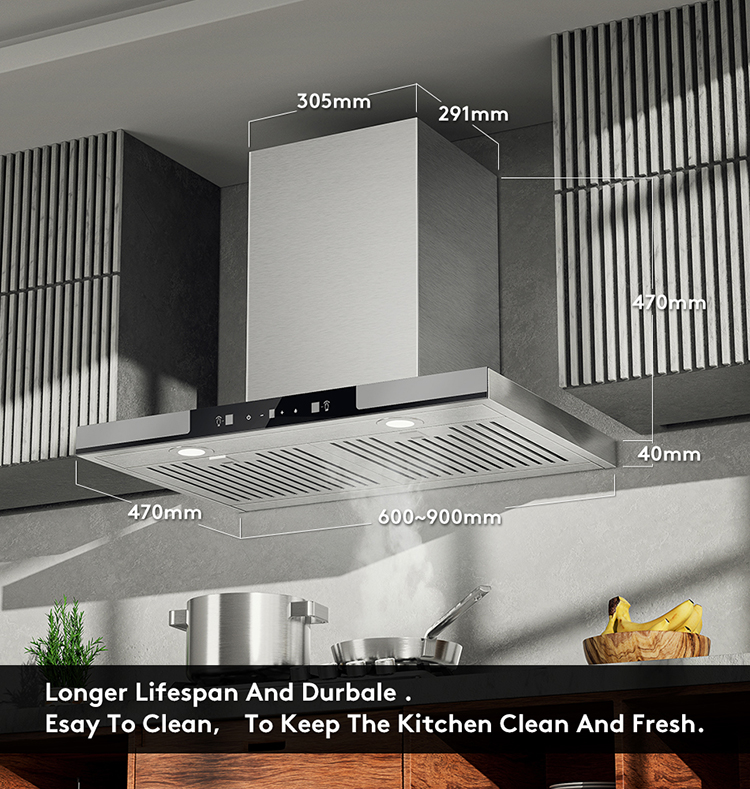 Modern Electric Smart Kitchen Chimney Hood By Manufacturer At Good ...